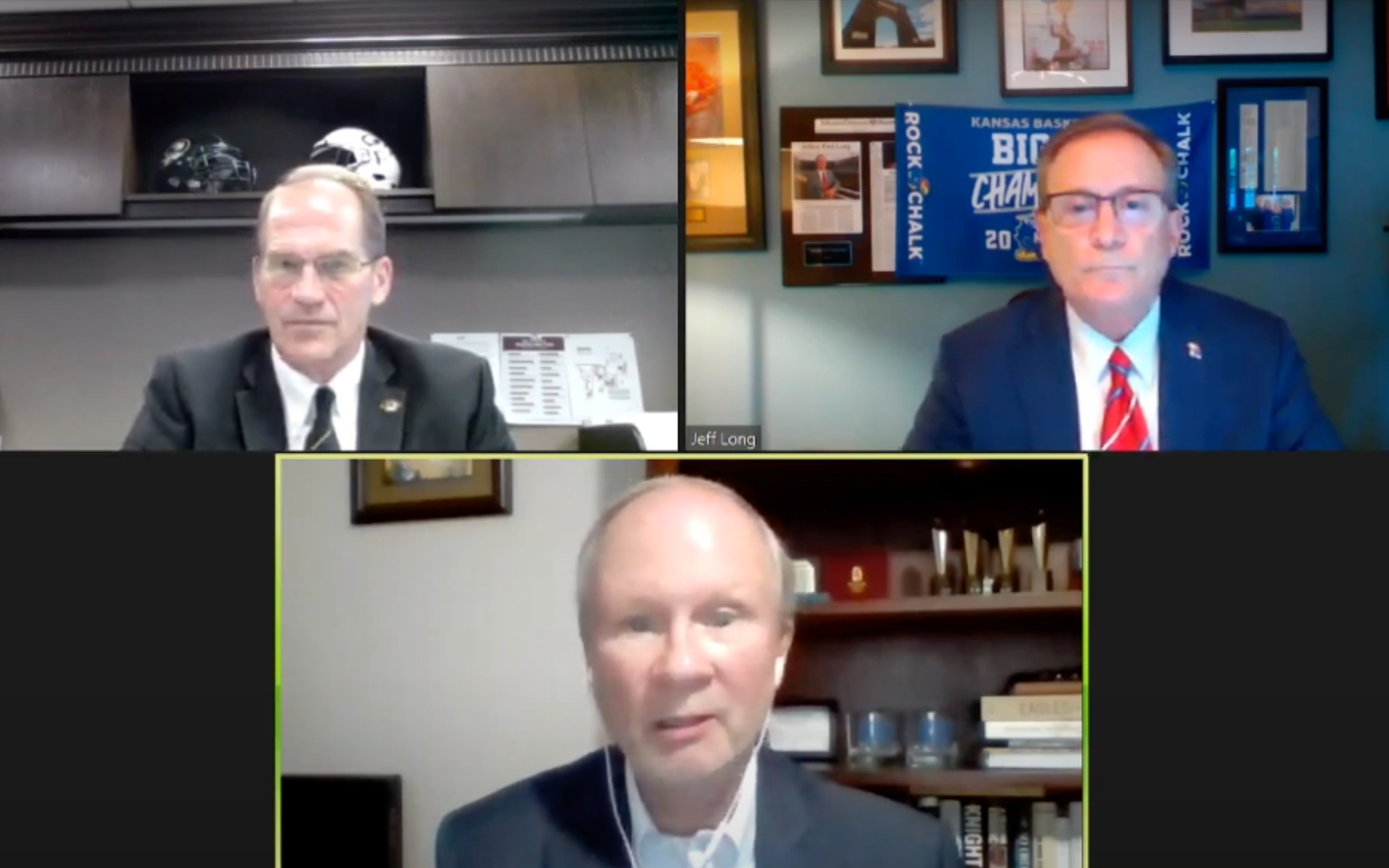 KU AD Jeff Long optimistic about prospects of 2020 college football ...